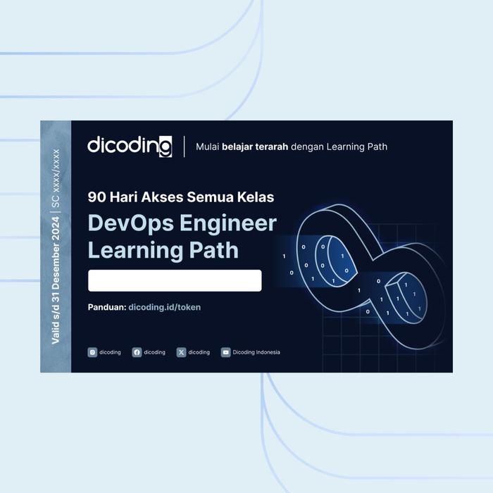 Jual Langganan Learning Path DevOps Engineer - Kota Bandung - Dicoding Indonesia | Tokopedia