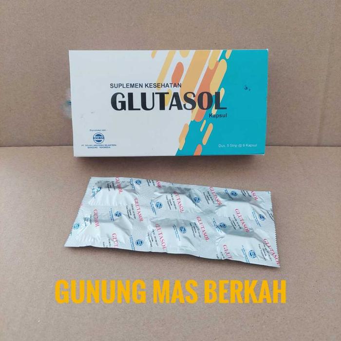 Jual GLUTASOL Glutasol glutasol kapsul - Antioksidan dan daya tahan ...