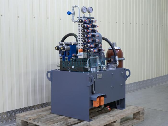 Jual HYDRAULIC POWER UNIT ACUMULATOR (HPU) 60 LITER 2 HP 3 PHASE ...