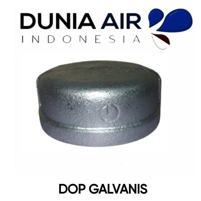 Jual Dop 1 1/2" Tutup Cap Sambungan Ujung Pipa Besi Galvanis Drat Dalam ...