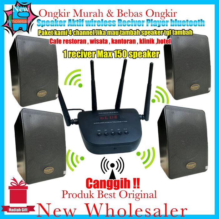 Jual Paket Sound 4 titik dusenberg Canggih wireless Aktif Tinggal pakai ...