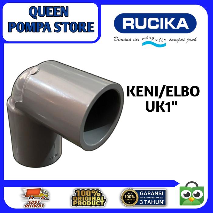 Jual KENI/ELBO RUCIKA UKURAN 1 inch atau Keni/Elbo 1 inch Rucika - Kab ...