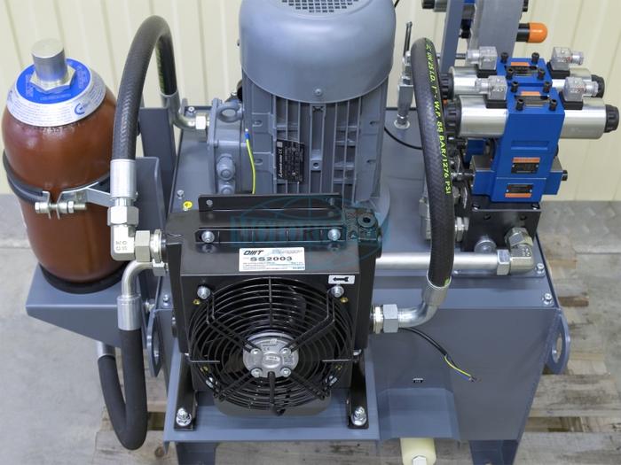 Jual HYDRAULIC POWER UNIT ACUMULATOR (HPU) 80 LITER 3 HP 3 PHASE ...