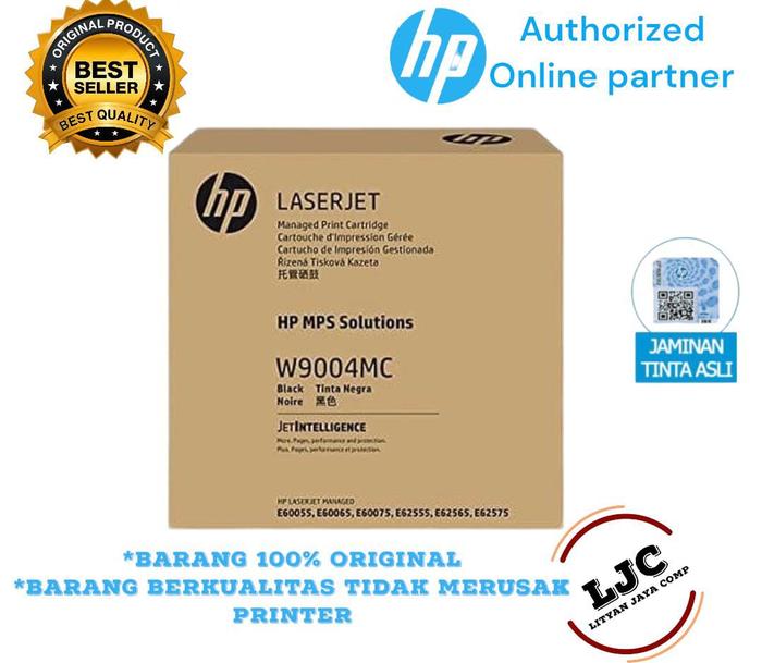 Jual Toner HP MPS Solutions W9004MC BLACK Tinta Negra ORIGINAL 100% ...