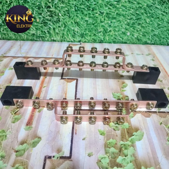 Jual Busbar Nol Arde FT-850 / plat tembaga / copper plate / Grounding ...