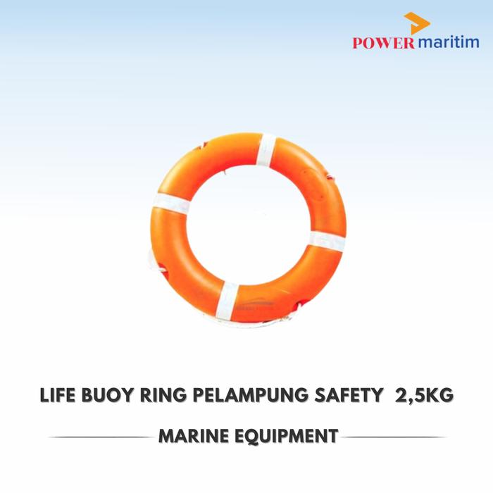 Jual Pelampung Ban Life Buoy Ring Fiber Solas 2,5 KG - Kota Surabaya - Power Maritim | Tokopedia