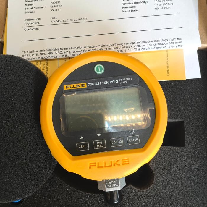 Jual Pressure Gauge Digital Fluke-700G31 10000PSI 10K Calibrator - Kota Batam - Levino ...