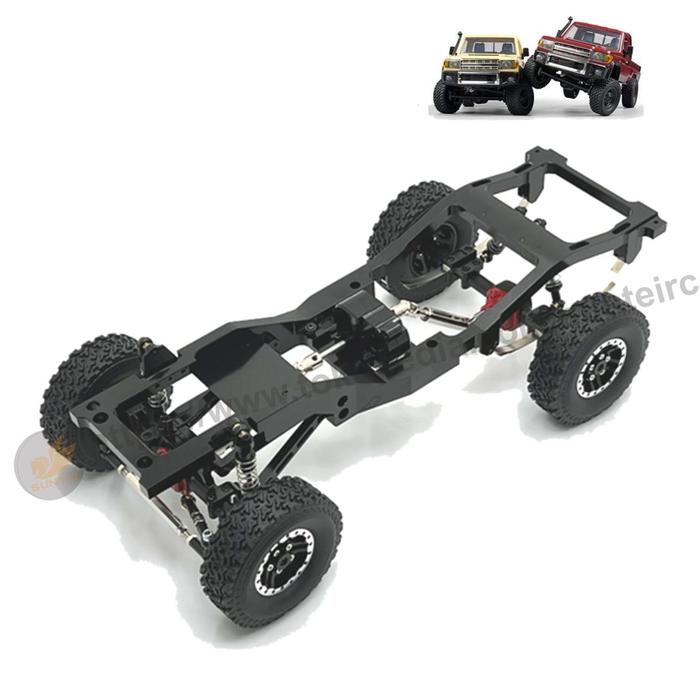 Jual Metal Upgrade Chassis Frame Axle Set Gearbox Shock Metal Full Kit ...