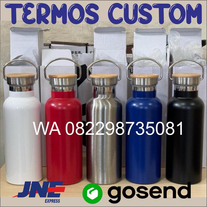 Jual Tumbler Arizona Print UV custom / termos tutup bambu Print Nama ...