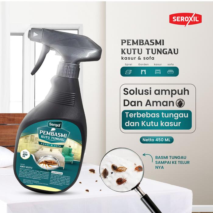 Promo Seroxil Pembasmi Anti Tungau Kutu Kasur dan Anti Bakteri 450ml ...