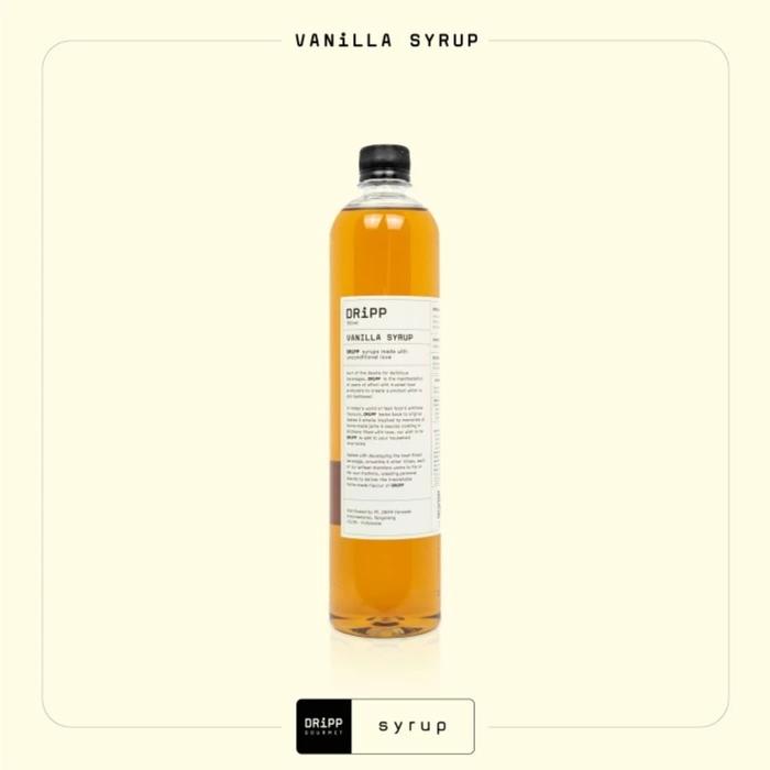 Jual DRiPP Vanilla Syrup - Sirup Vanila 760 ml - Jakarta Barat ...