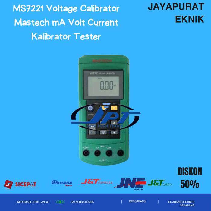 Jual MS7221 Voltage Calibrator MastechmA Volt Current Kalibrator Tester ...