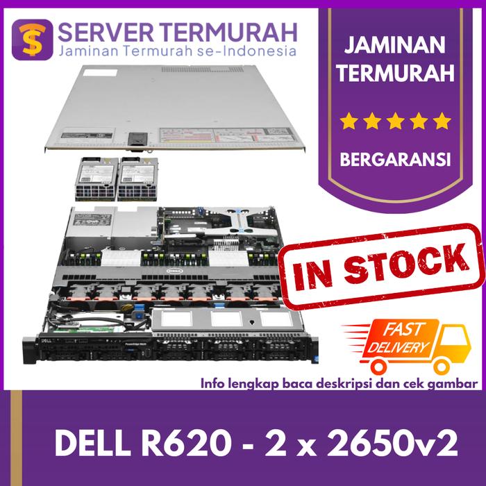 Jual Server Dell Poweredge R620 (Free CPU 2 x E5-2650v2 Intel Xeon) Memory Up To 256GB - TANPA ...