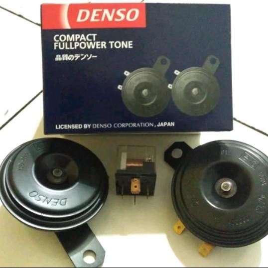 Jual klakson Denso disk model mobil Avanza lengkap dengan relay nya ...