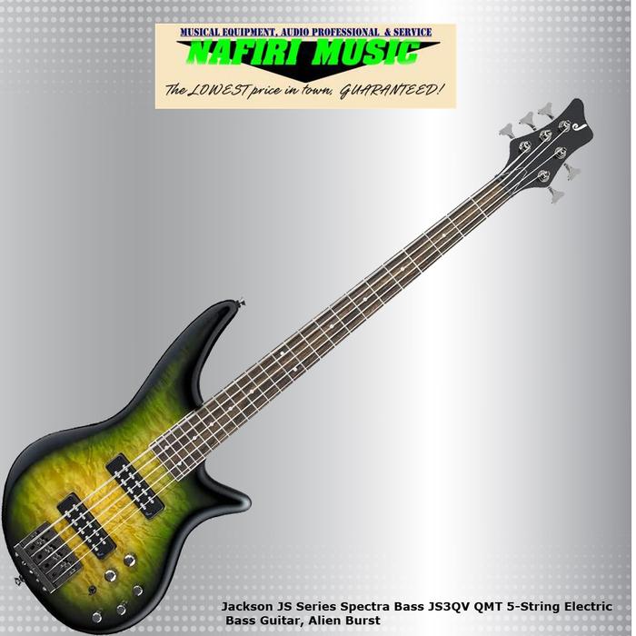Jual Jackson JS Series Spectra Bass JS3QV QMT 5-String Electric Bass ...