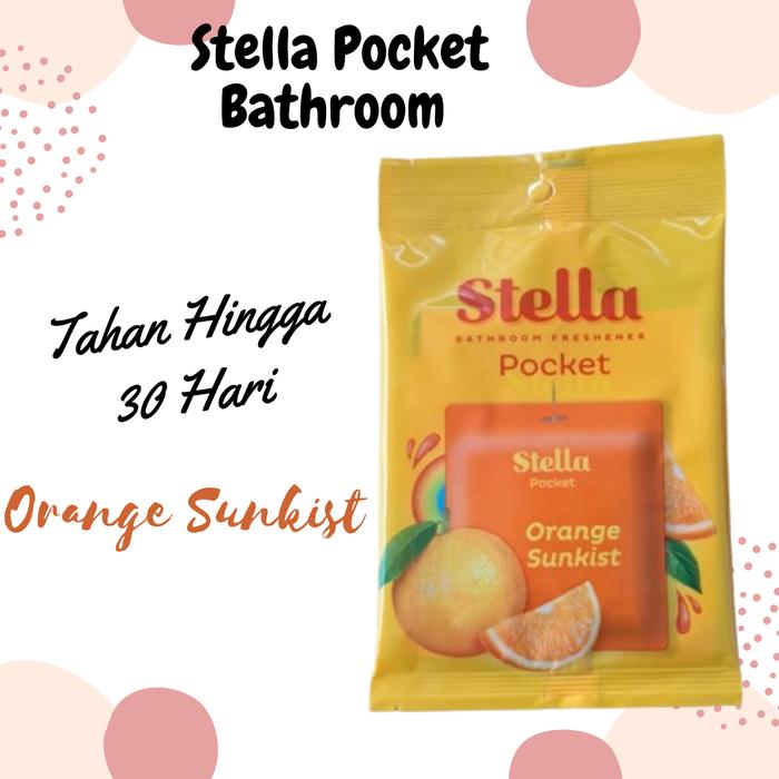 Jual Air Freshener Pengharum Ruang Gantung STELLA Bathroom POCKET 10 gr ...