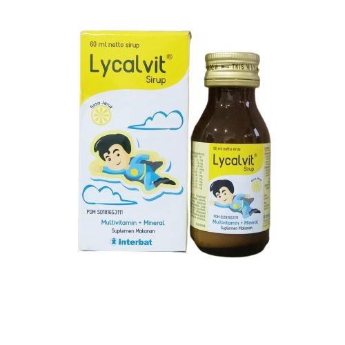 Jual Lycalvit Syrup 60ml - Multivitamin, Kalsium dan Lysine untuk Anak ...
