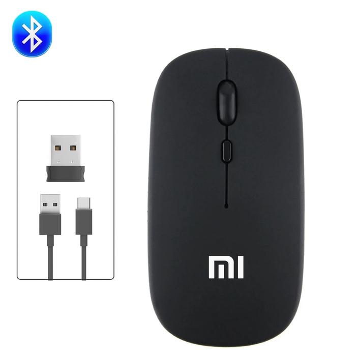 Promo MOUSE BLUETOOTH XIAOMI MACBOOK LAPTOP TAB IPAD ANDROID IOS DLL ...