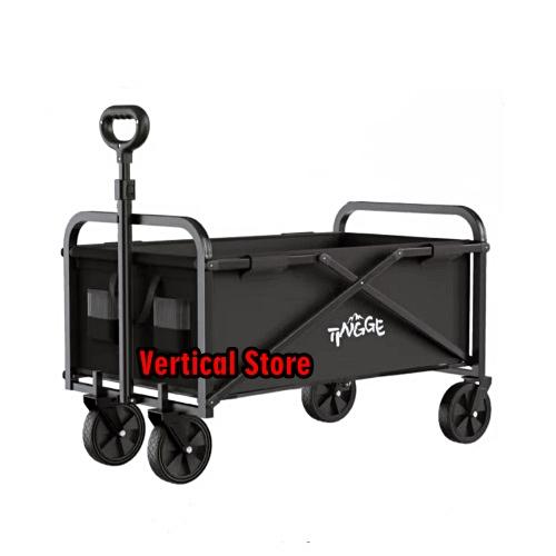 Jual Trolley Barang / Hand Trolley Alumunium - TrollyOxfBlack - Jakarta ...
