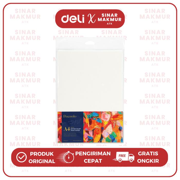Jual Watercolor Paper/ Kertas Cat Air/Kertas Gambar Canvas 300 gsm A4 ...