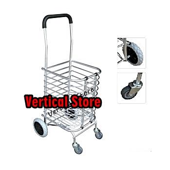 Jual Trolley Barang / Hand Trolley Alumunium - Trolly Al 4Roda ...