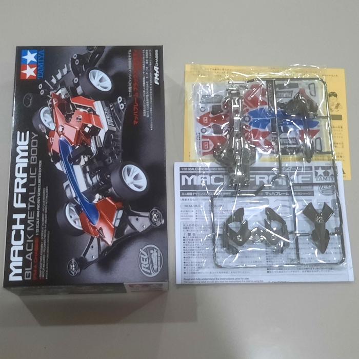 Jual Body Mach Frame Black Metallic + Decal + Dus Manual Book Ori ...