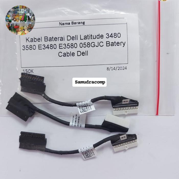 Jual Kabel Baterai Dell Latitude 3480 3580 E3480 E3580 058GJC Batery Cable Dell - Kab. Bekasi ...