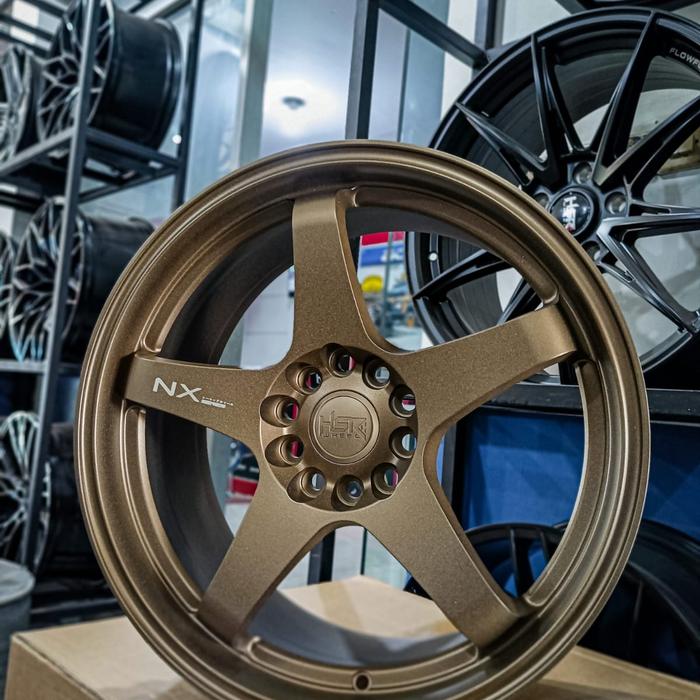 Jual Velg racing R18 Palang 5 Hsr kailolo Warna sandy Bronze || innova ...