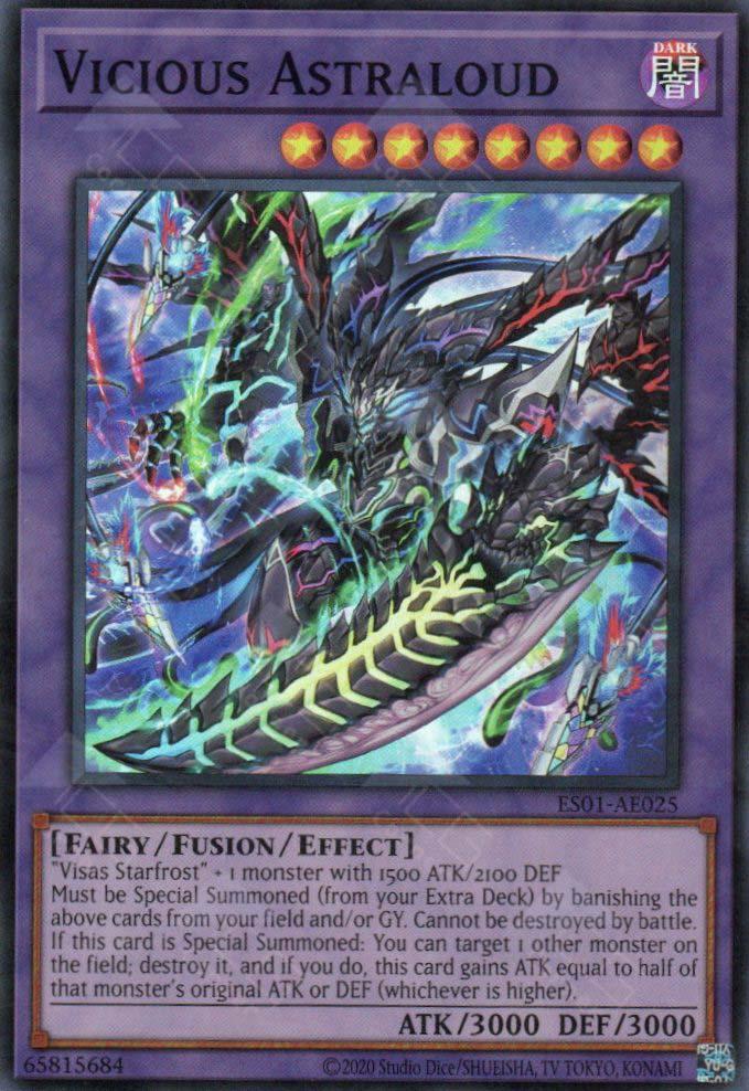 Jual Yugioh Single ES01-AE025 Vicious Astraloud (SEC) - Jakarta Utara ...
