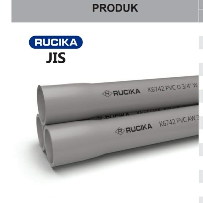 Jual PIPA PVC RUCIKA JIS ABU 4 INCH VP ( AW ) PANJANG 4 M - Kota ...