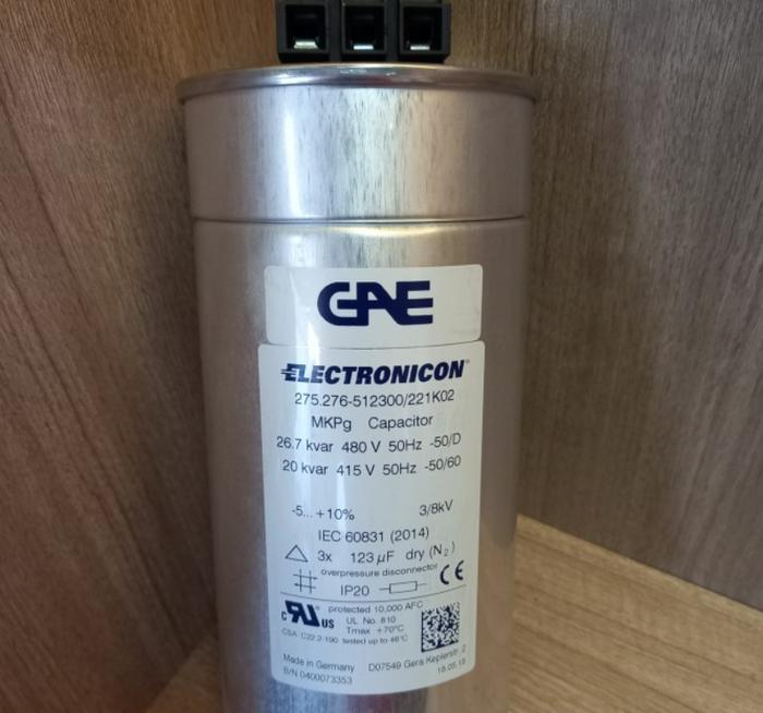Jual GAE CAPACITOR KAPASITOR MKPG 20KVAR 20 KVAR 3P 3PHASE 415V - Kota Surabaya - Sentral Panel ...