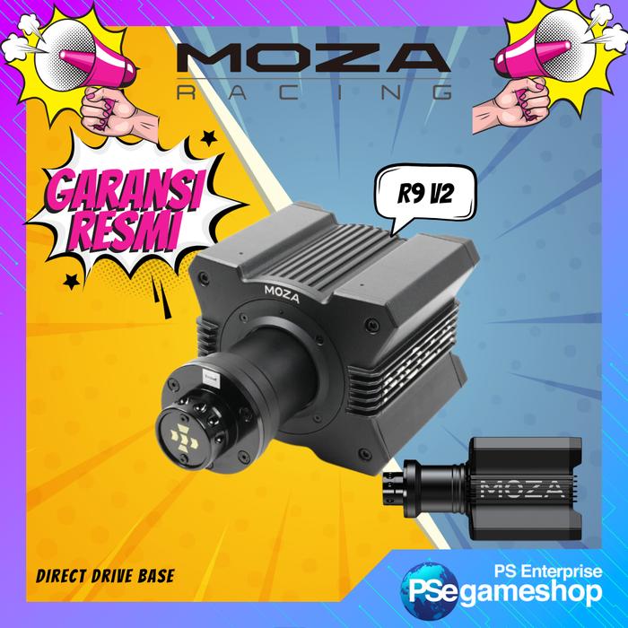 Promo MOZA Racing R9 V2 Direct Drive Base | Racing Simulator Wheel Base ...