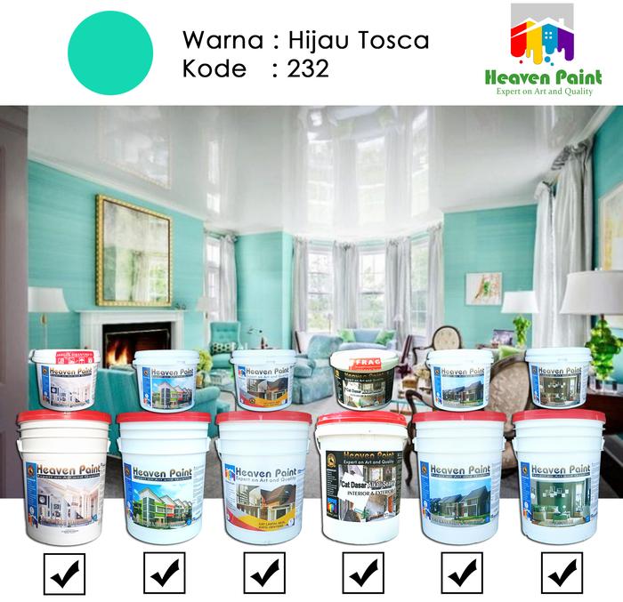 Jual Cat Tembok MULTIGUNA HEAVEN PAINT [Besi,Kayu,Lantai & Genteng] Isi ...