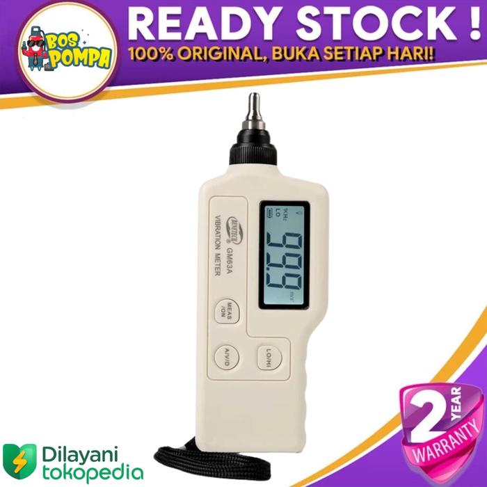 Jual Benetech GM63A Vibration Meter ORIGINAL Gauge Vibrometer GM 63A ...