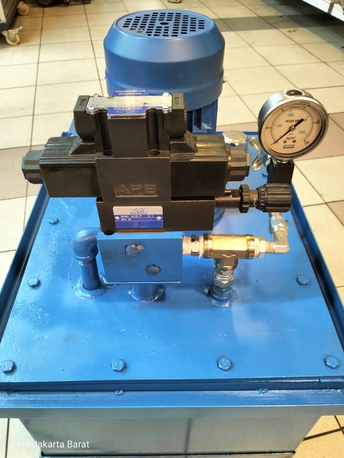 Jual YUKEN HYDRAULIC POWER UNIT HPU 200 LITER 7,5 HP 3 PHASE ELECTRIC ...