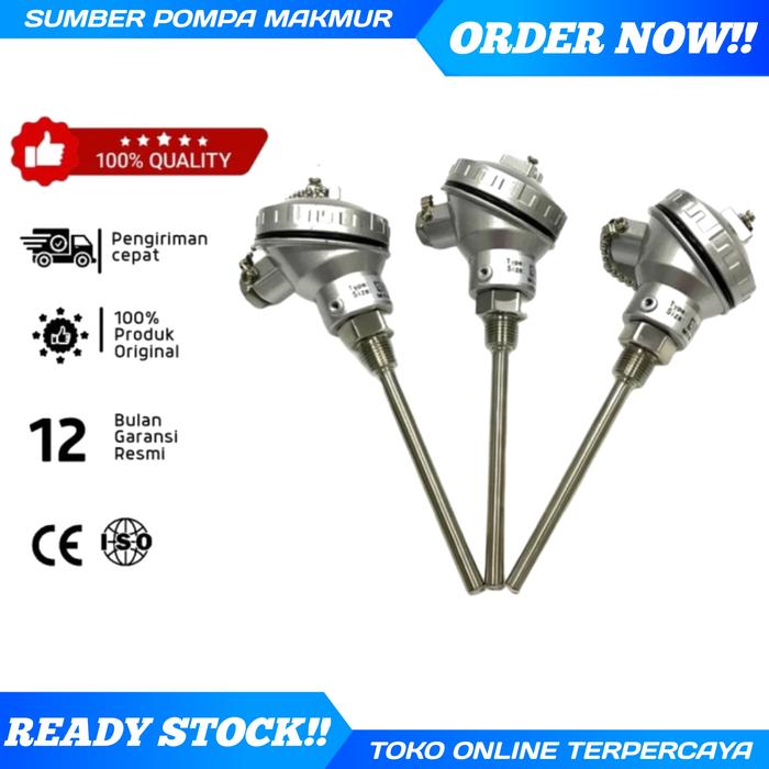 Jual Temperature Transmitter -50 - 200c RTD 4-20mA Sensor PT100 ...