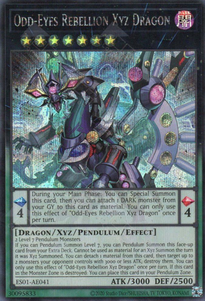 Jual Yugioh Single ES01-AE041 Odd-Eyes Rebellion Xyz Dragon (SEC) - Jakarta Utara - Tabletopia ...