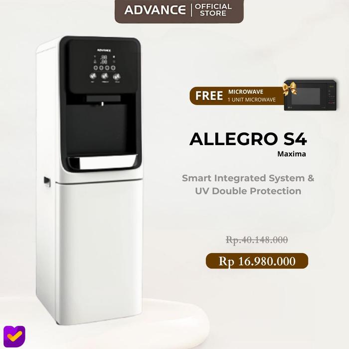 Jual DISPENSER ADVANCE RO ALLEGRO S4 MAXIMA - Jakarta Utara - ADVANCE ...