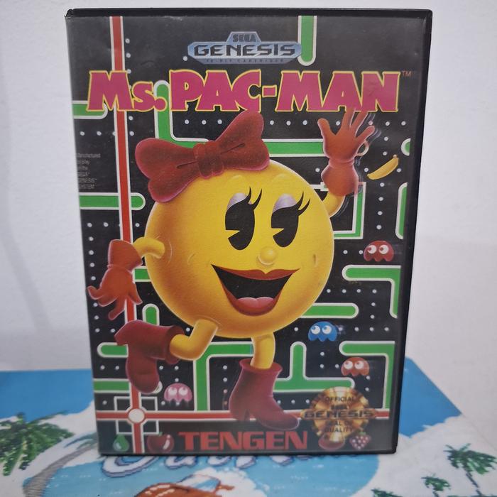 Jual Ms. Pac-Man - Original SEGA Genesis Mega Drive - CIB Lengkap ...