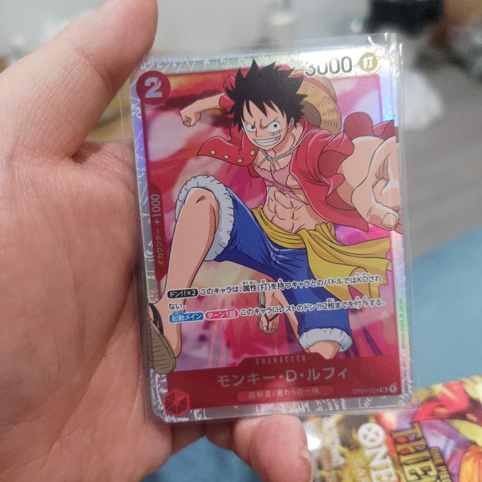 Jual One Piece Monkey D. Luffy SR TCG PRB-01 PRB01 - OP01-024 - Kota ...