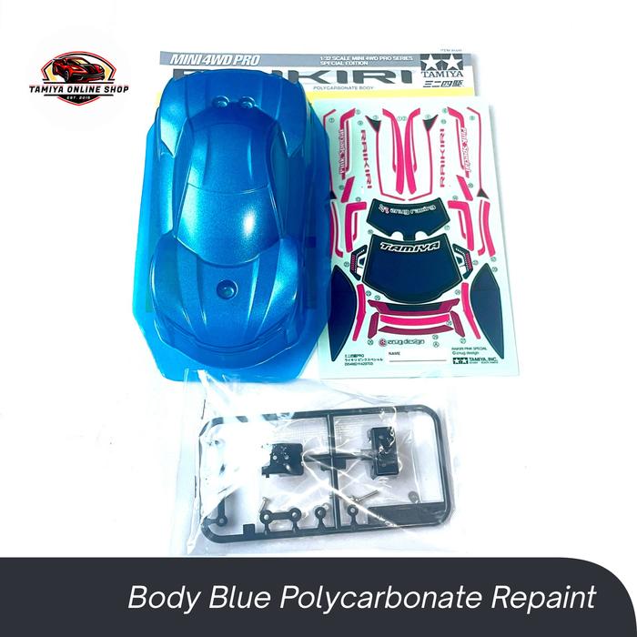 Jual Body Tamiya 95486 Body Raikiri Blue Special Polycarbonate Repaint ...