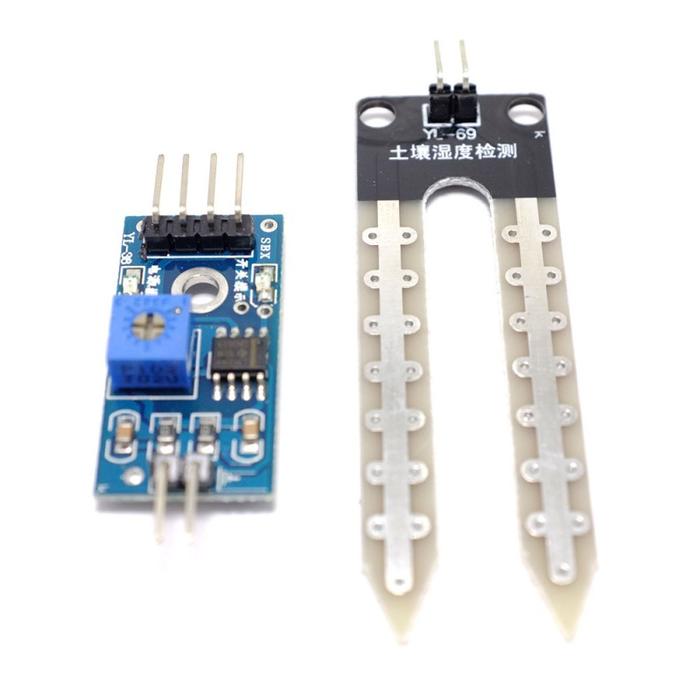 Jual Sensor Hygrometer Deteksi Kelembaban Tanah Soil Moisture Sensor ...