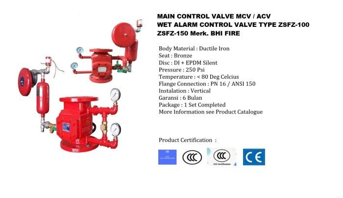 Jual mcv alarm gong 6 inch merk BHI FIRE , Mirip Zeki Tyco Viking Duyar ACV Alarm Gong - Jakarta ...