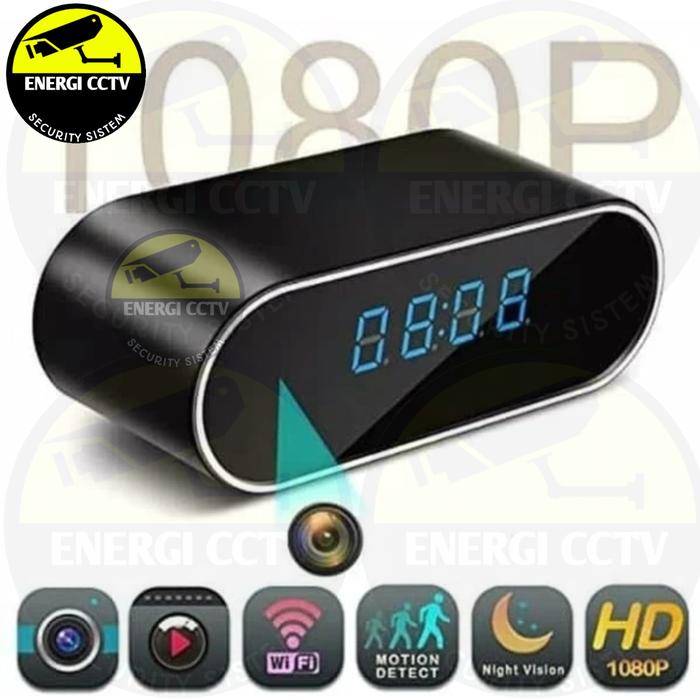 Jual KAMERA CCTV IP CAMERA BENTUK JAM KERJA MINI / IP CAM BENTUK JAM ...