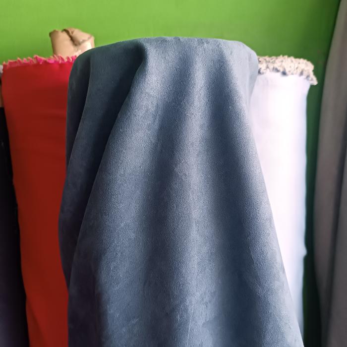 Jual bahan satin suede meteran varian warna lengkap TPH_19 - warna 02 ...