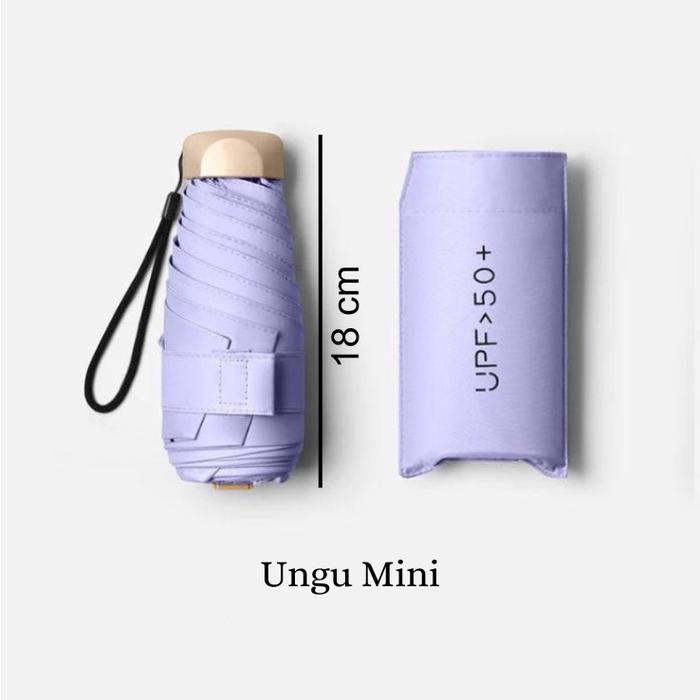 Promo Payung Lipat Mini Anti UV - Payung Capsule Manual - Payung ...
