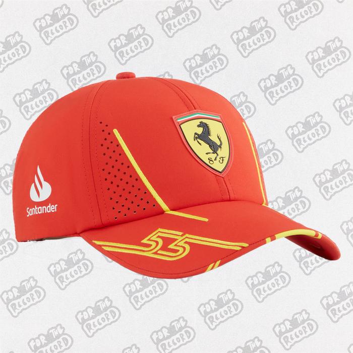 Jual Topi F1 Carlos Sainz Jr. Scuderia Ferrari 2024 (Original) - Kab ...
