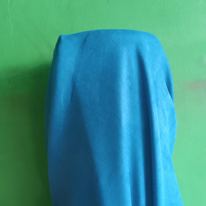 Jual bahan satin suede meteran varian warna lengkap TPH_19 - warna 02 ...