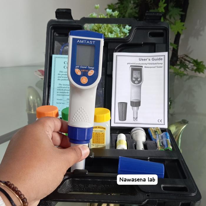 Promo Multiparameter Water Quality Test Kit pH Orp Conductivity TDS ...