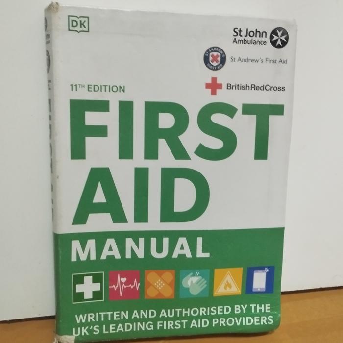 Jual original first aid manual 11th edition written and autorised by ...